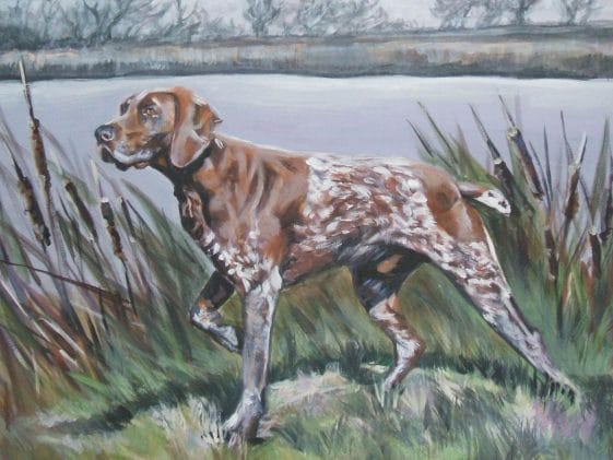 The 15 Nicest German Shorthaired Pointer Paintings - PetPress