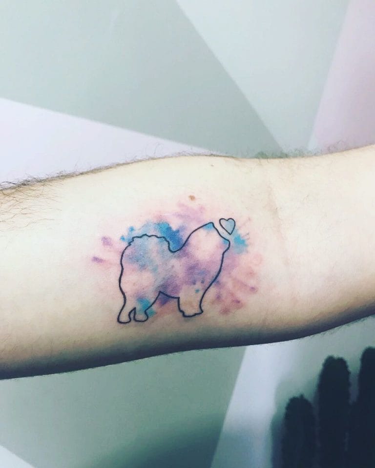 14 Best Chow Chow Tattoos That Show Your True Devotion - PetPress