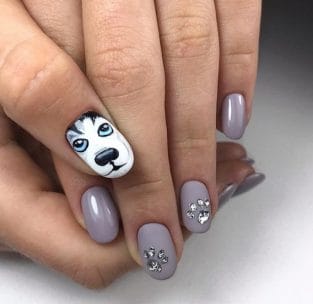 14 Nail Art Designs For the True Husky Lovers - PetPress