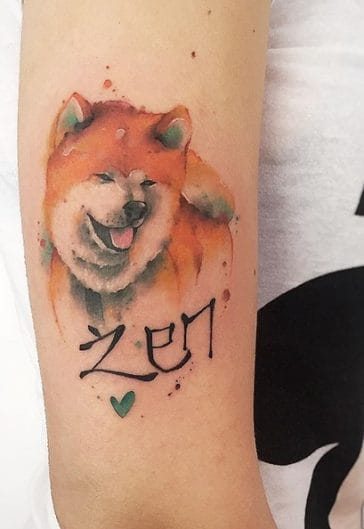 14 Amazing Akita Inu Tattoo Designs - PetPress