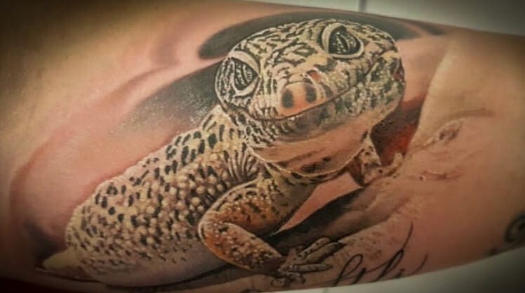 50 Coolest Gecko Tattoo Designs - PetPress