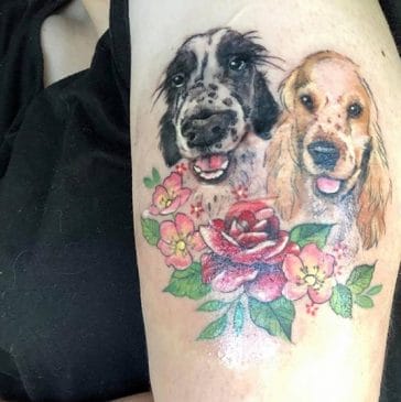 14 Amazing Dog Tattoos For Cocker Spaniel Lovers - PetPress