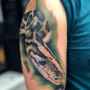 33 Coolest Python Tattoo Designs - PetPress