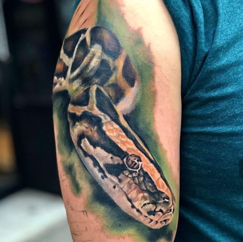 33 Coolest Python Tattoo Designs - PetPress
