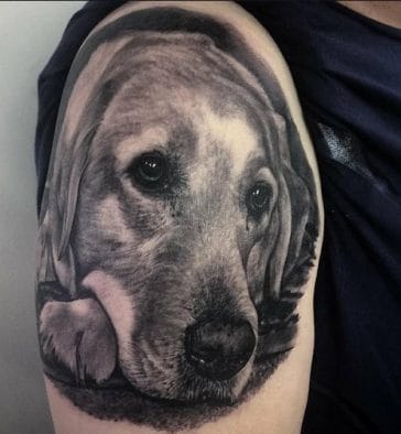 The 14 Most Realistic Labrador Retriever Tattoos Ever - Page 2 of 3 ...