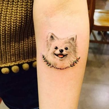 14 Of The Best Pomeranian Tattoo Ideas Ever - PetPress