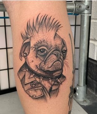 16 Awesome Pug Tattoos - PetPress