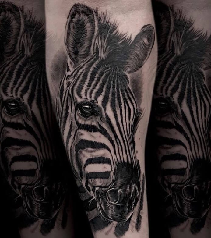 Top 50 Best Zebra Tattoo Designs - PetPress