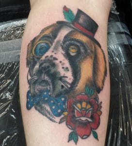 The 14 Coolest Saint Bernard Tattoo Ideas For Owners and Breed Lovers - PetPress