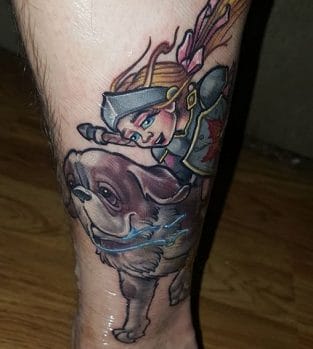 The 14 Coolest Saint Bernard Tattoo Ideas For Owners and Breed Lovers - PetPress