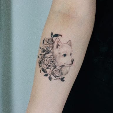 14 Samoyed Tattoos to Celebrate Your Four-Legged Best Friend - PetPress