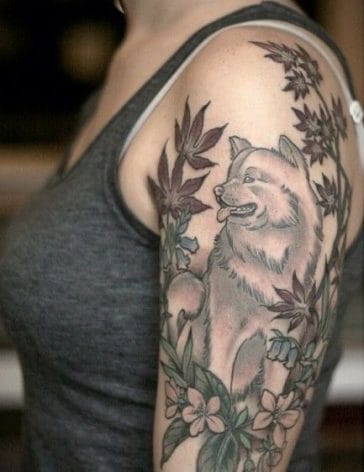 14 Samoyed Tattoos to Celebrate Your Four-Legged Best Friend - PetPress