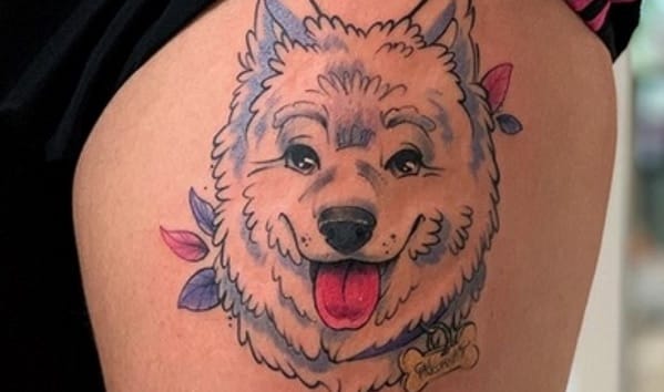 15 Best Samoyed Tattoos For True Breed Lovers - PetPress