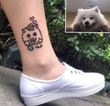 15 Best Samoyed Tattoos For True Breed Lovers - PetPress
