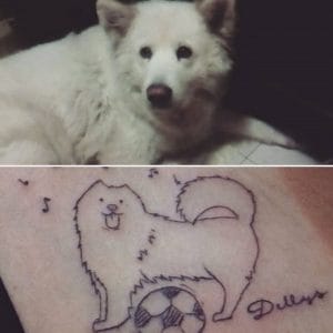 15 Best Samoyed Tattoos For True Breed Lovers - PetPress