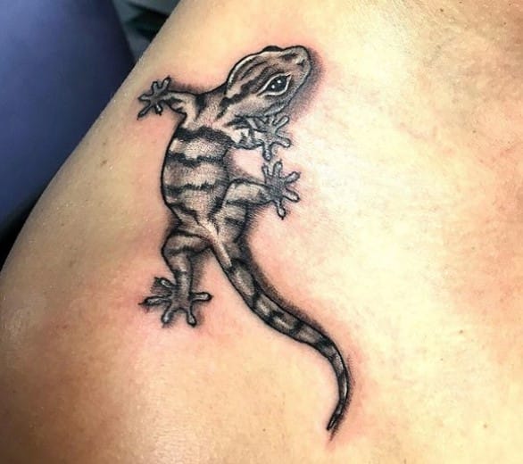 50 Coolest Gecko Tattoo Designs - PetPress