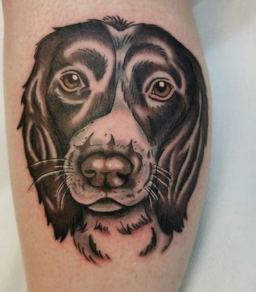 14 Amazing Tattoo Designs For Springer Spaniel Lovers - PetPress