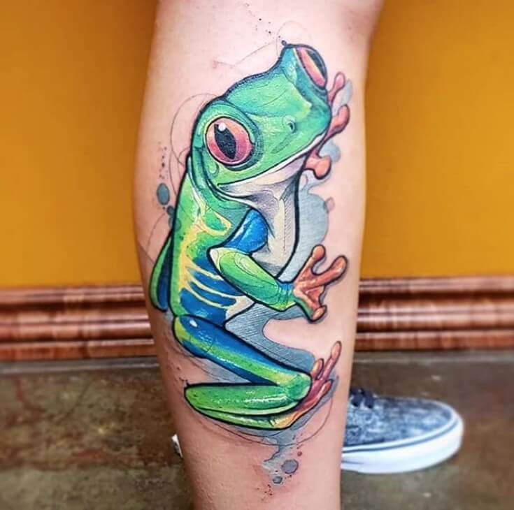 30 Coolest Frog Tattoo Designs - PetPress