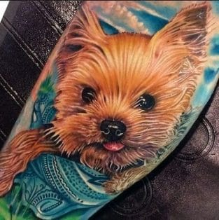 The 14 Best Yorkshire Terrier Tattoo Ideas - Page 2 of 3 - PetPress