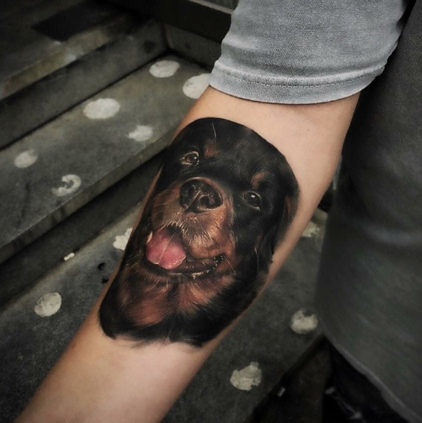 The 16 Cutest Rottweiler Tattoo Design Ideas - PetPress