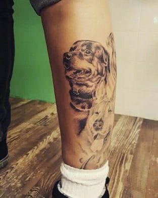 The 16 Cutest Rottweiler Tattoo Design Ideas - PetPress
