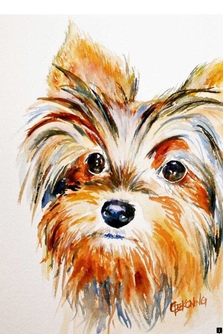 The 15 Most Realistic Yorkie Paintings - Page 2 of 3 - PetPress