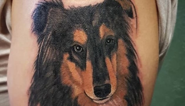 The 14 Most Realistic Dog Tattoos For Collie Owners - PetPress