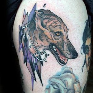 22 Greyhound Tattoo Ideas For Men and Women - PetPress