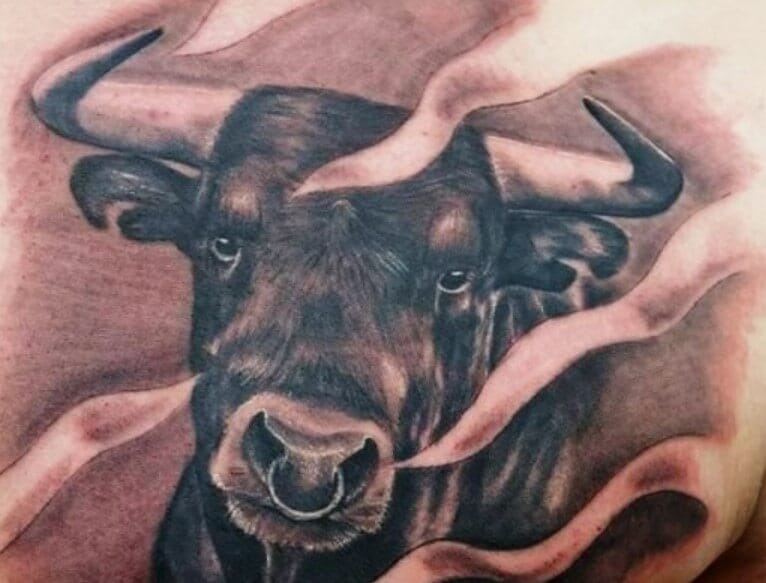 28 Bull Head Tattoo Ideas For Men & Women - PetPress