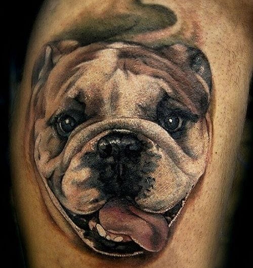 Top 18 Bulldog Tattoo Design Ideas For Men and Women - PetPress