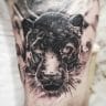 28 of the Best Panther Head Tattoos Ever - PetPress