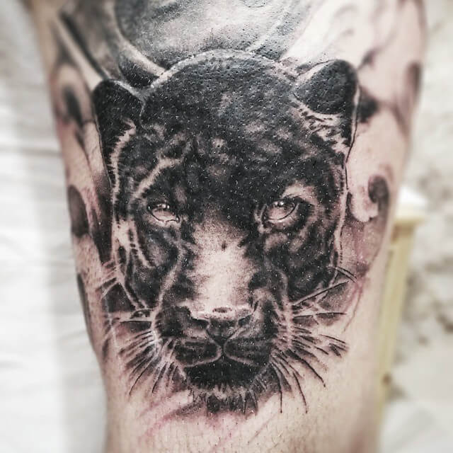 28 of the Best Panther Head Tattoos Ever - PetPress