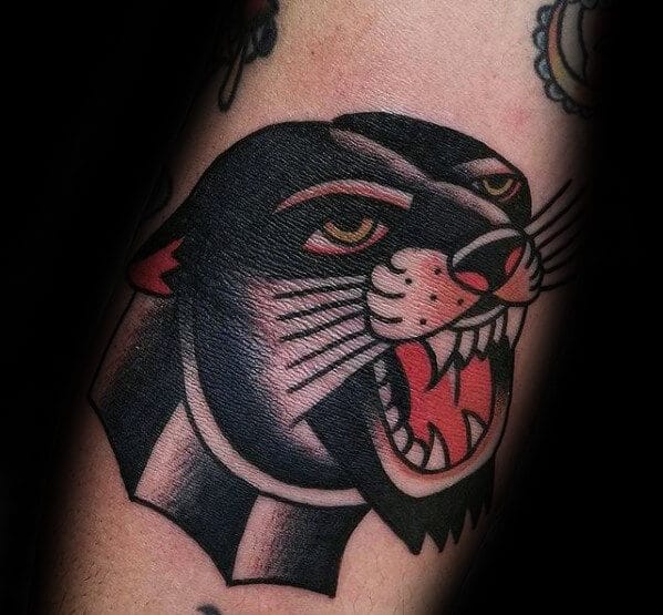 28 of the Best Panther Head Tattoos Ever - PetPress