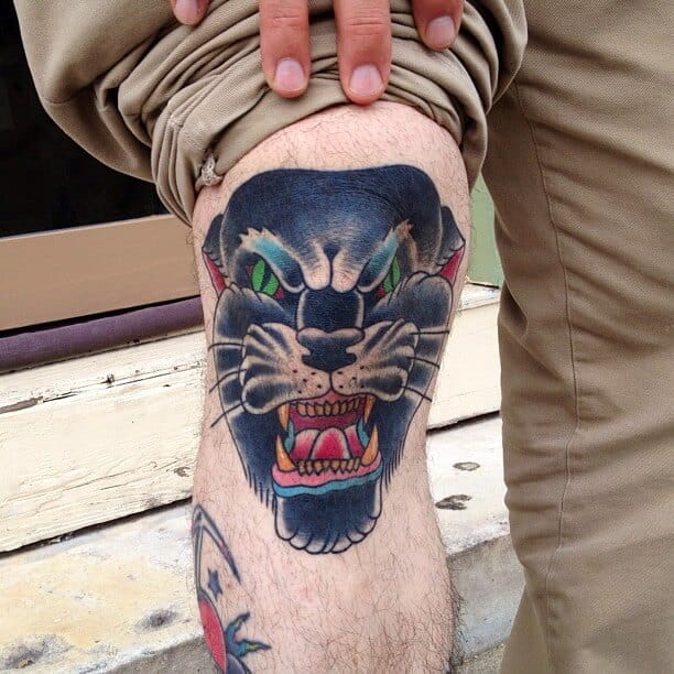 28 of the Best Panther Head Tattoos Ever - PetPress