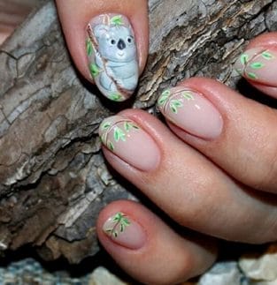14 Impressive Koala Manicure Designs 2020 - PetPress