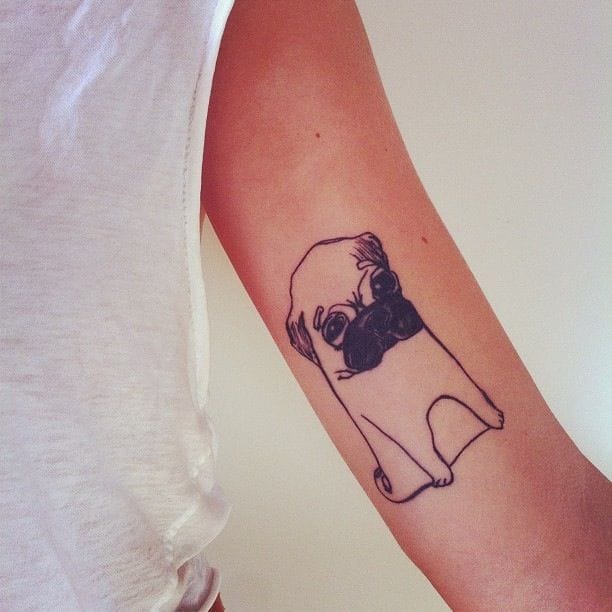 38 Of The Best Pug Tattoo Ideas Ever - PetPress