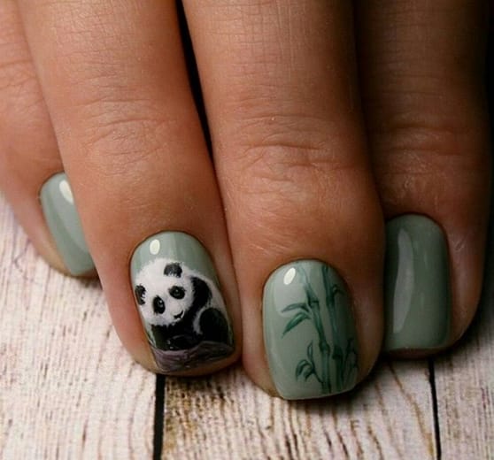 15 Awesome Panda Nail Arts for True Panda Lovers - PetPress