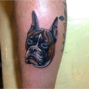 28 Best Boxer Dog Tattoo Designs - PetPress