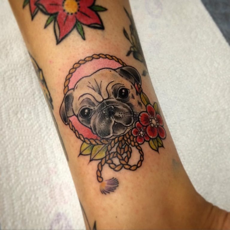 38 Of The Best Pug Tattoo Ideas Ever - Page 2 of 6 - PetPress