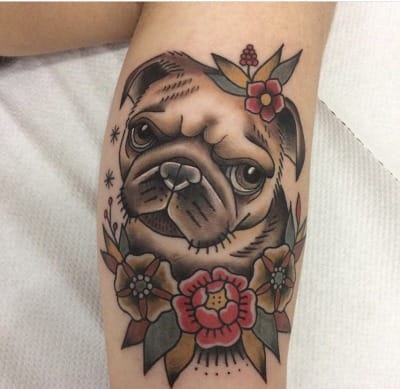 38 Of The Best Pug Tattoo Ideas Ever - Page 2 of 6 - PetPress