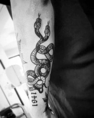 20 of the Best Two-Headed Snake Tattoos Ever - PetPress