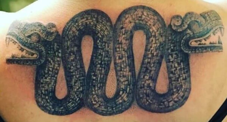 14 Aztec Snake Tattoo Designs - PetPress