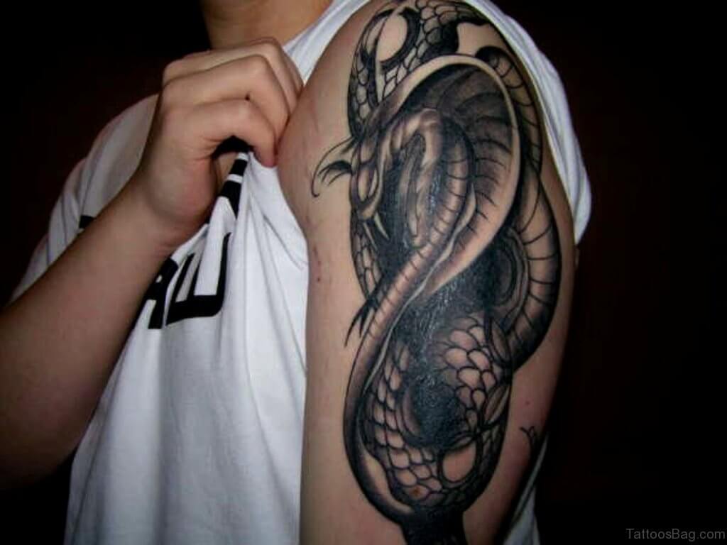 23 Snake Tattoos For Shoulder And Meanings - PetPress