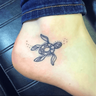 21+Small & Simple Turtle Tattoo Designs - Page 3 of 3 - PetPress