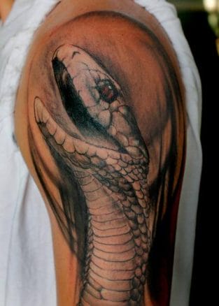10+ Best Black Mamba Snake Tattoo Designs & Meanings - PetPress