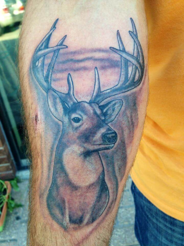 15 Inspiring Buck Tattoo Designs - PetPress