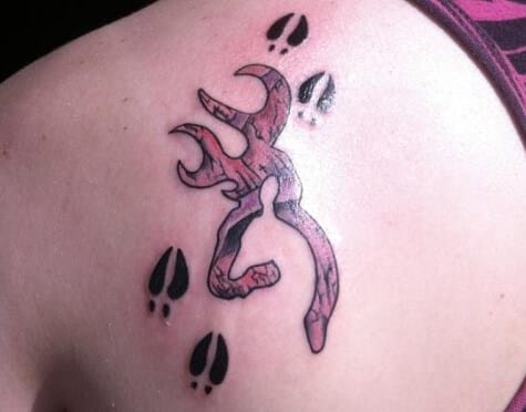 10+ Deer Track Tattoos Ideas - PetPress