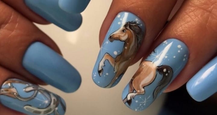 15 Beautiful Horse Manicure Designs and Nail Arts - PetPress