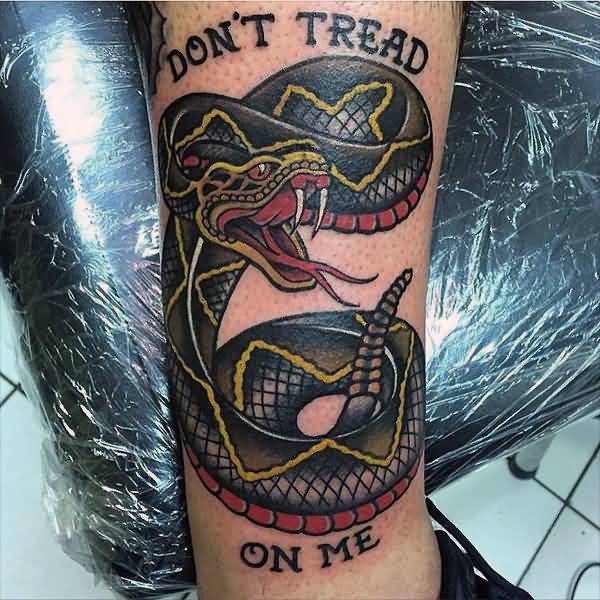 20 Neo Traditional Snake Tattoo Designs - PetPress