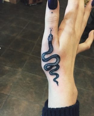 25+ Amazing Small Snake Tattoo Ideas & Designs - Page 3 of 3 - PetPress